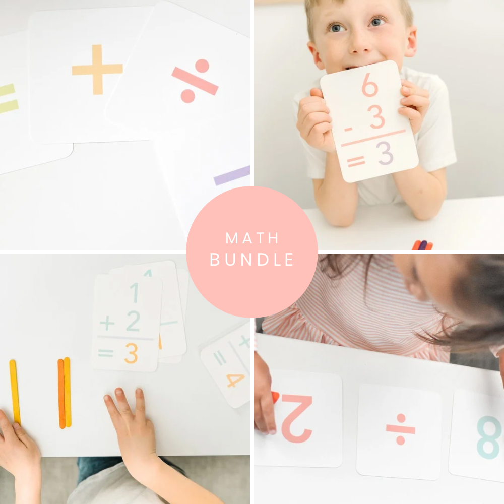 Math Flashcards Bundle – IkuziDolls