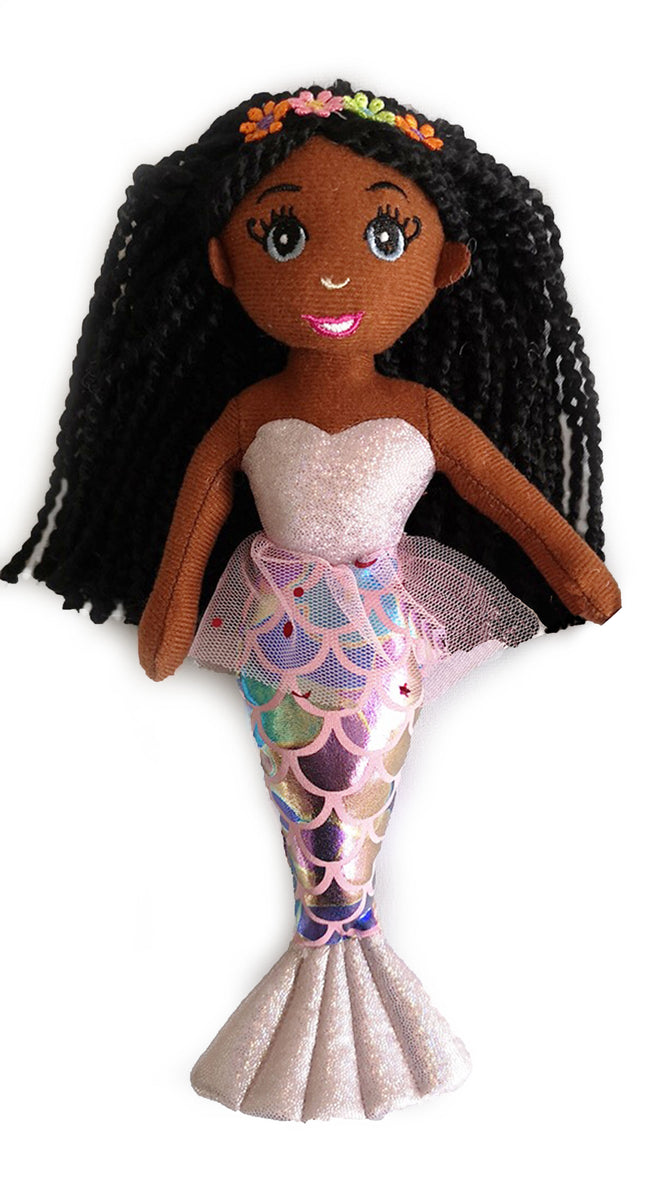 Medium Brown Skin Mermaid Doll – IkuziDolls
