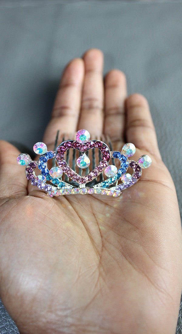 Rhinestone Multicolored Tiara for 18" dolls – IkuziDolls
